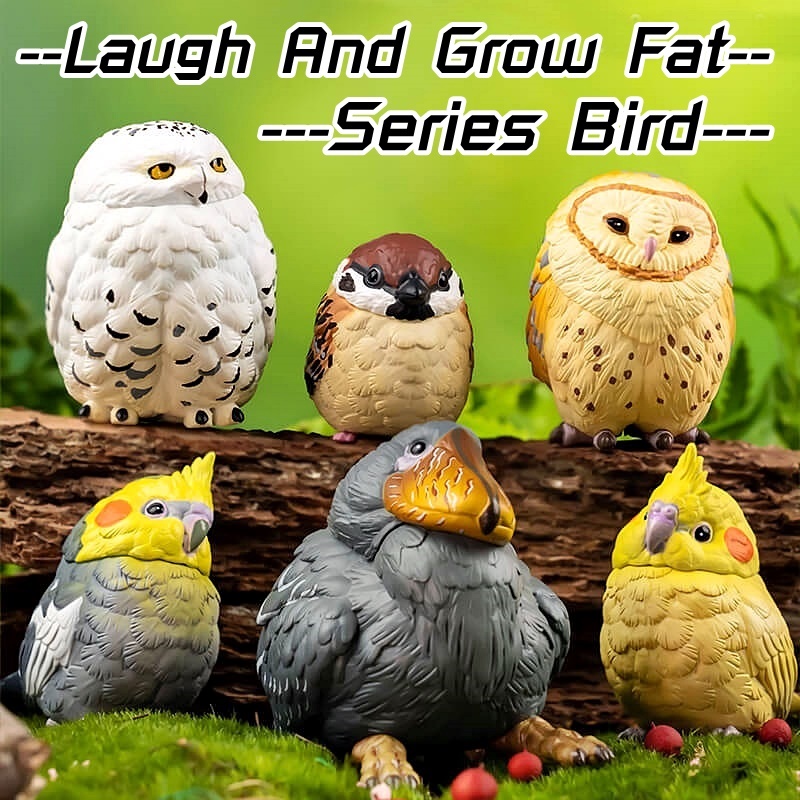 (มีของพร้อมส่ง) Figure Animal Planet Laugh And Grow Fat Series Bird ฟิก ...