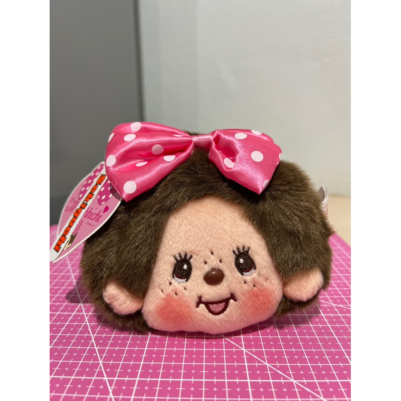 พร้อมส่ง Monchhichi Pink Polka Dot Bow Passcase | Shopee Thailand