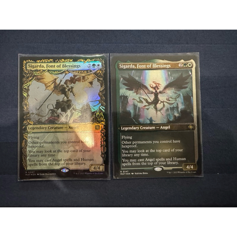 MTG March of the Machine: The Aftermath Variants Foil: Sigarda, Font of Blessings (Showcase ...