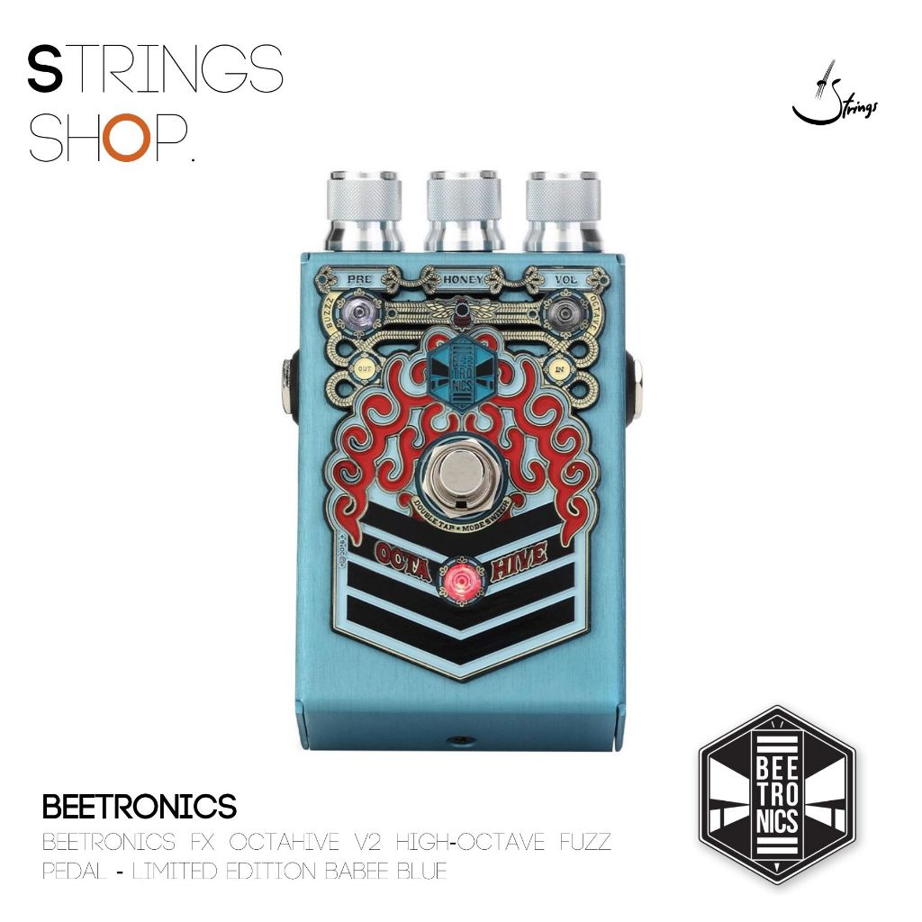 เอฟเฟคกีตาร์ Beetronics FX Octahive v2 High-octave Fuzz Pedal - Limited ...