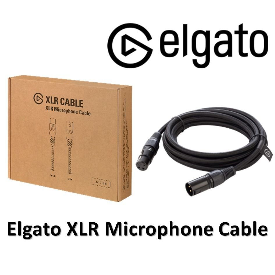 ELGATO XLR CABLE MICROPHONE CABLE : 10CAL9901 | Shopee Thailand