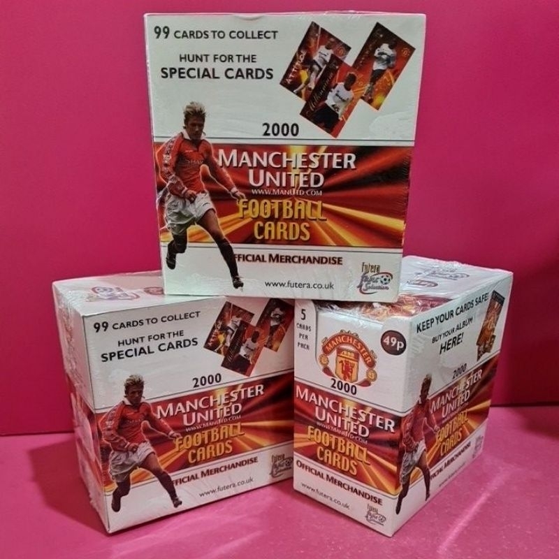 การ์ดฟุตบอลแมนยู MANCHESTER UNITED FOOTBALL CARDS / Futera | Shopee ...
