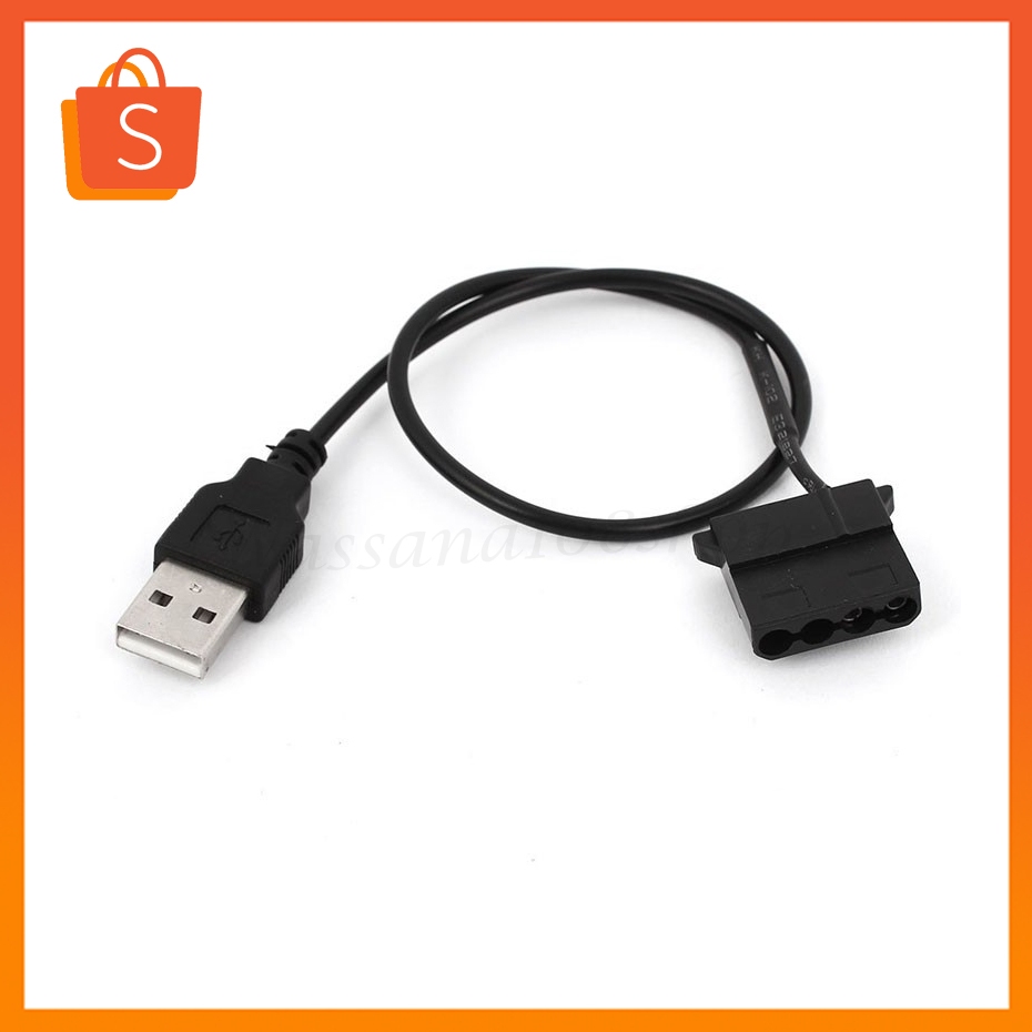 สายแปลง Usb To Molex 4 Pin Pc Computer Cooling Fan 1 Feet Connector ...