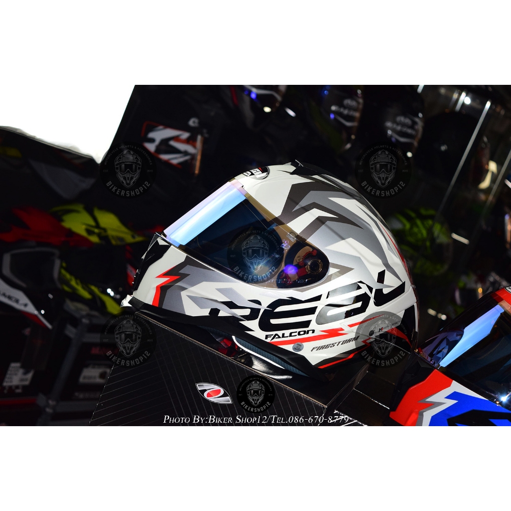 หมวกกันน็อค REAL FALCON ROBOTECH | Shopee Thailand