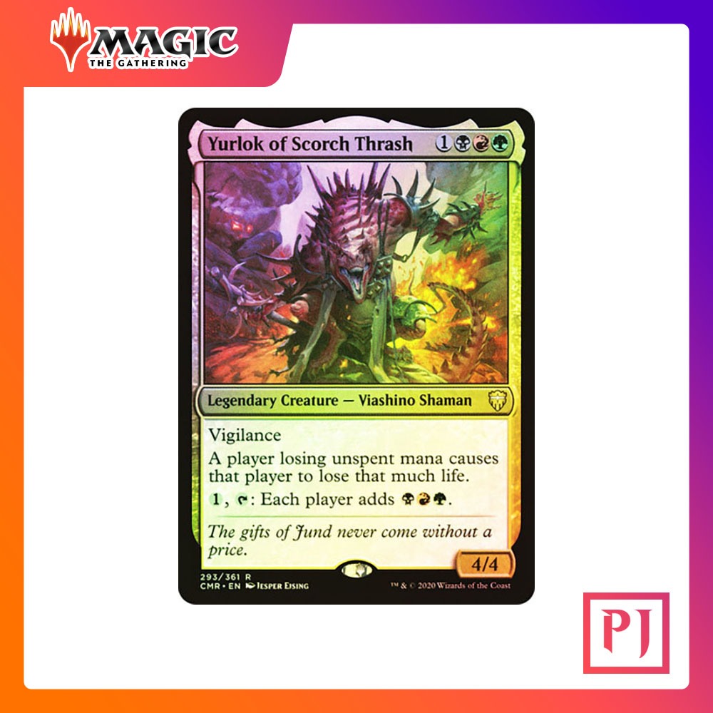 [MTG] Yurlok of Scorch Thrash [CMR] [MULTI] [RARE] [FOIL] [ENG] (การ์ด ...