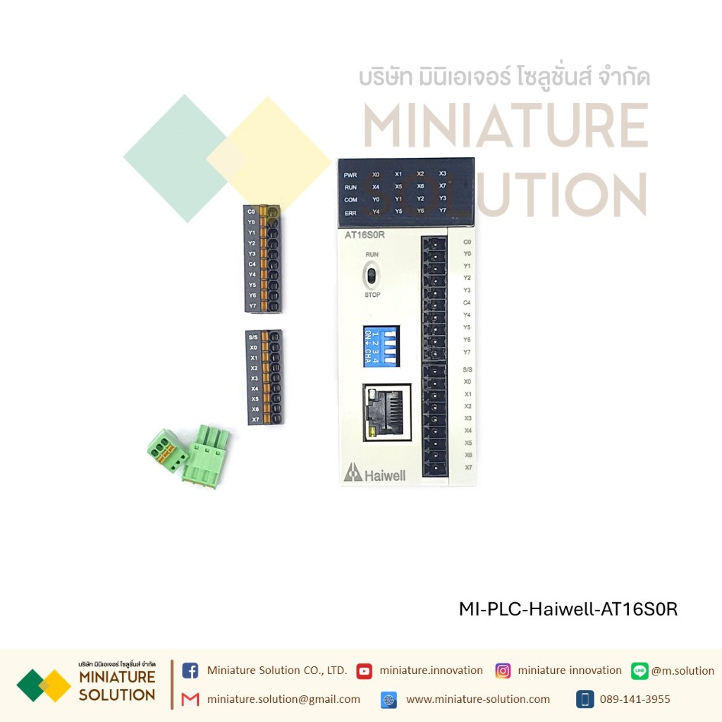 PLC Haiwell CPU AC AT Card-type PLC Modules-PLC Built in Ethernet ...