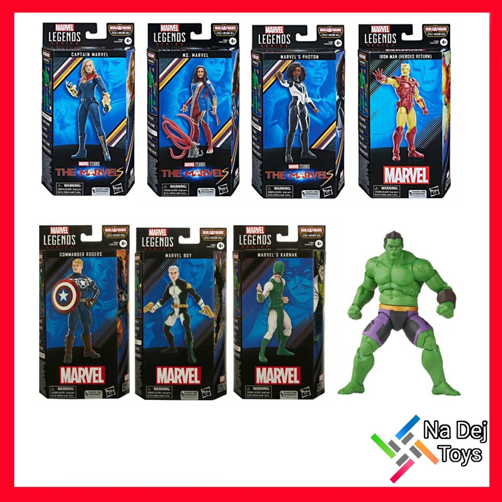 Marvel Legends The Marvels Wave Figure มาร์เวล เลเจนด์ส ดิ มาร์เวลส์ ยก ...