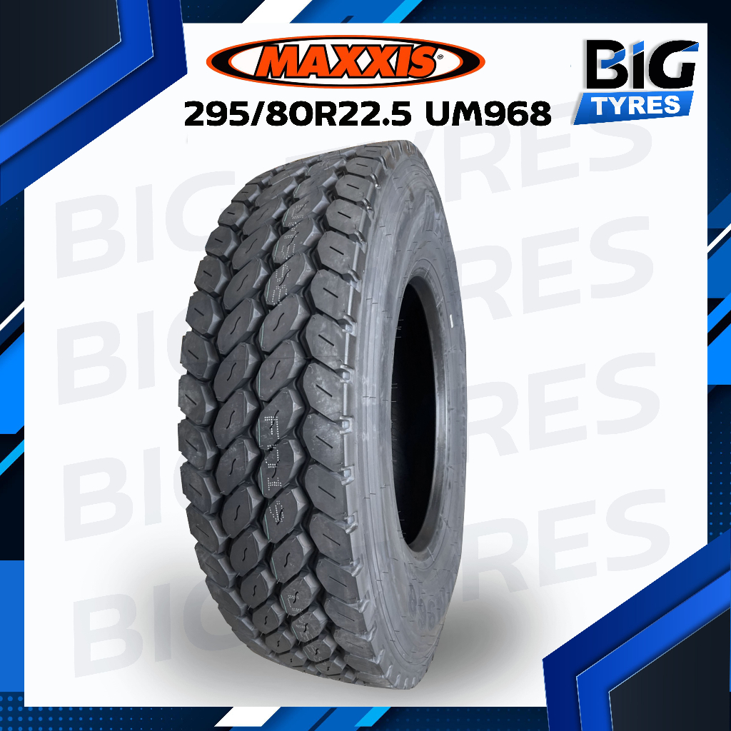 295/80R22.5 16PR ยี่ห้อ MAXXIS รุ่น UM968 ยางรถบรรทุกเรเดียล | Shopee Thailand