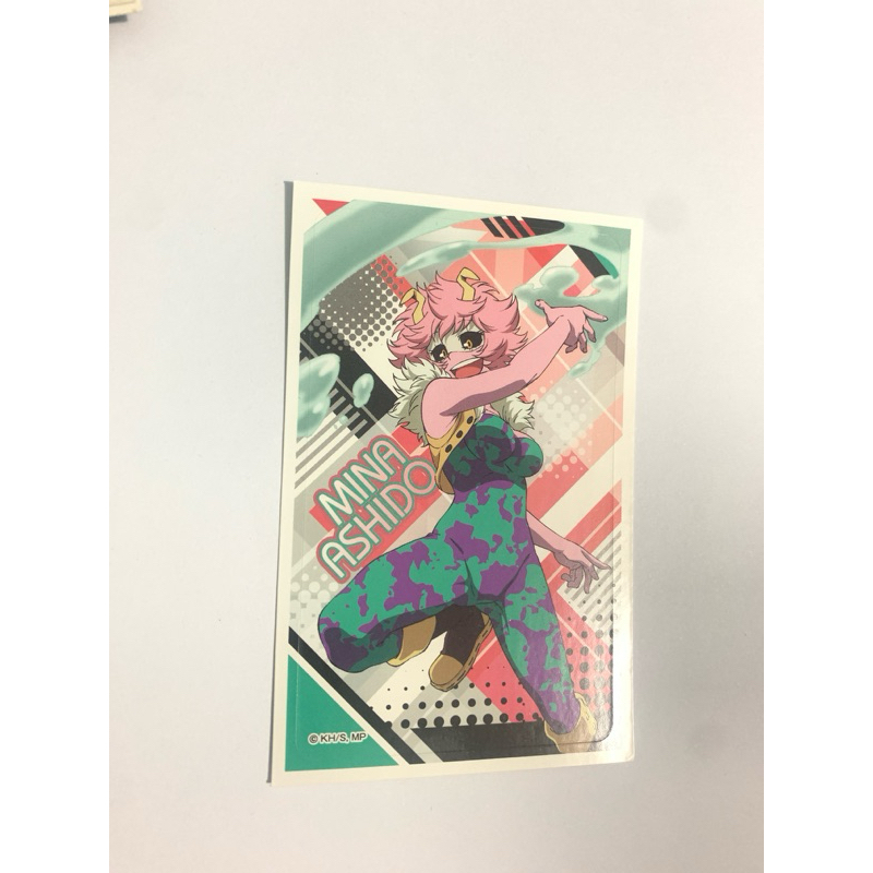สติ๊กเกอร์ My hero academia Sticker MHA Mina Ashido ลิขสิทธิ์แท้ ...