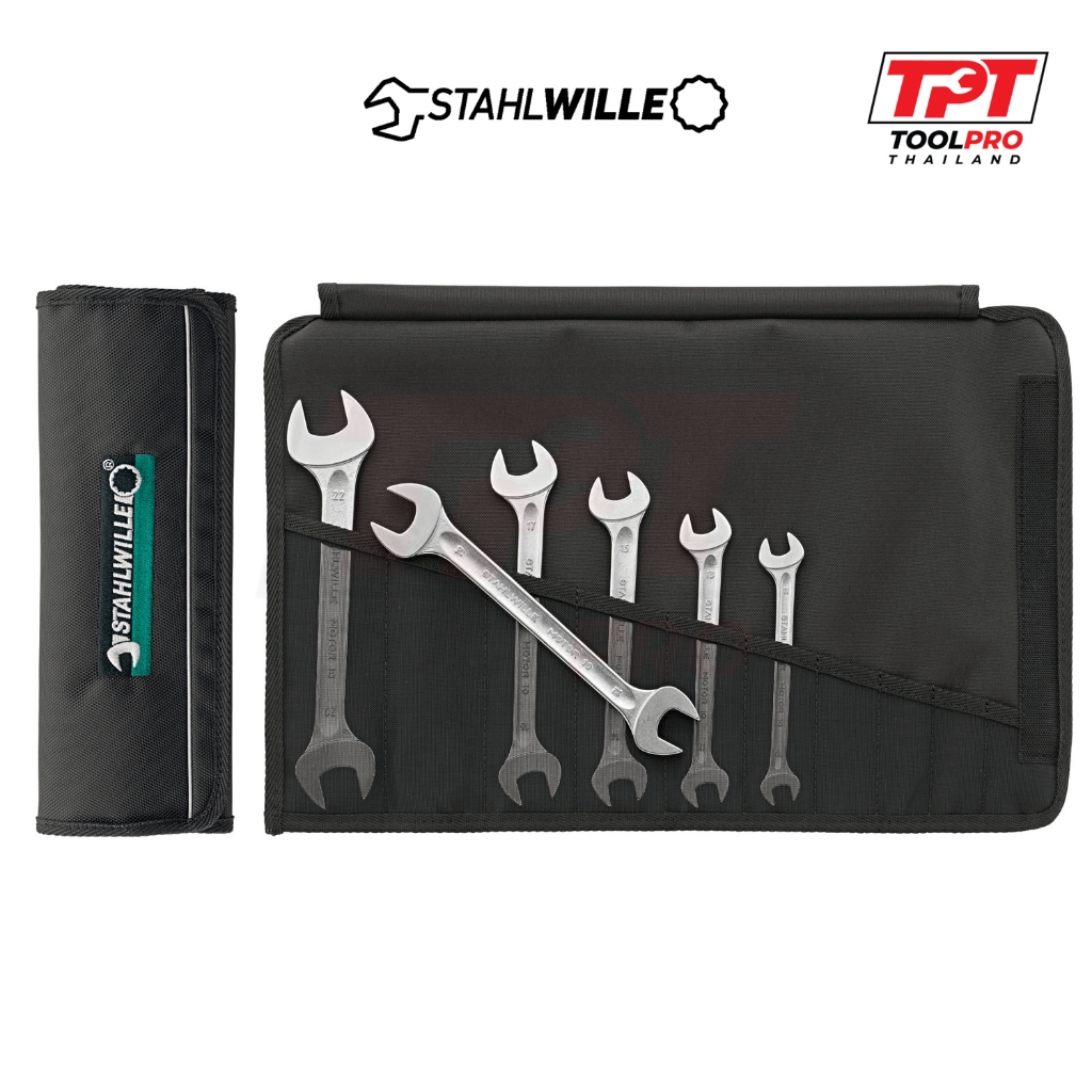 Stahlwille ชุดประแจปากตาย Motor 10/6, Double Open Ended Spanner Set (96400300) | Shopee Thailand