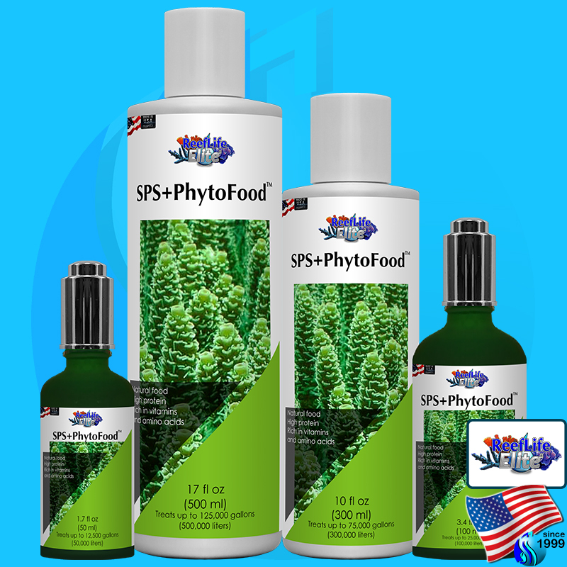 ReefLifeElite SPS+PhytoFood อาหารปะการัง อาหารเหลว แพลงตอนพืช Coral Food Phytoplankton Liquid ...