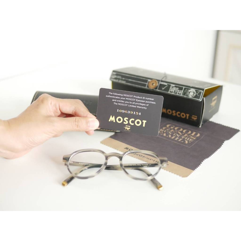 แว่นสายตา Moscot LES ของแท้ (มือสอง) มอสคอต (MOSCOT LES in size 47 in ...