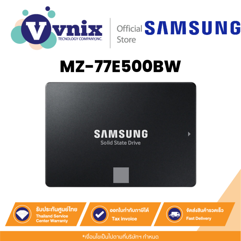 MZ-77E500BW Samsung SSD 870 EVO SATA III 500GB By Vnix Group | Shopee ...