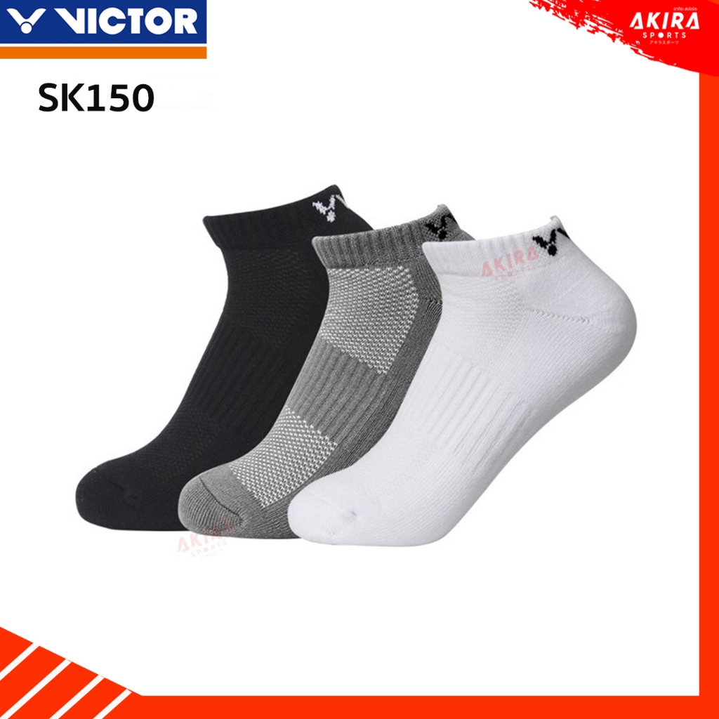 VICTOR ถุงเท้ากีฬาแบดมินตัน รุ่น SK150(สำหรับผู้ชาย) SIZE:25cm-28cm | Shopee Thailand