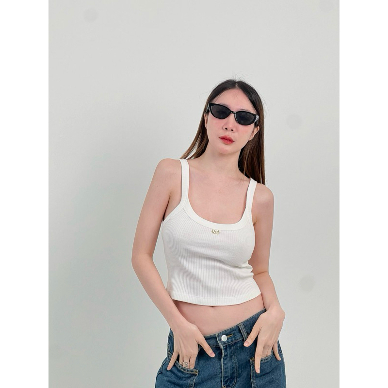 DAILY TANK TOP 🐰 เสื้อกล้าม เสื้อสายเดี่ยว unigam | Shopee Thailand