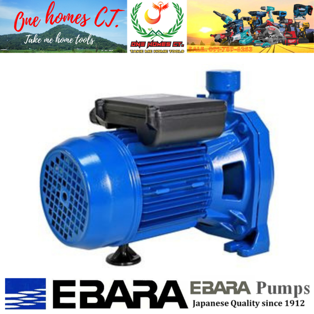 EBARA ปั๊มหอยโข่ง (1 HP 2สาย) รุ่น CMA-1.00M # ออก..ใบเสร็จ-ใบกำกับภาษี..ได้ครับ.. | Shopee Thailand