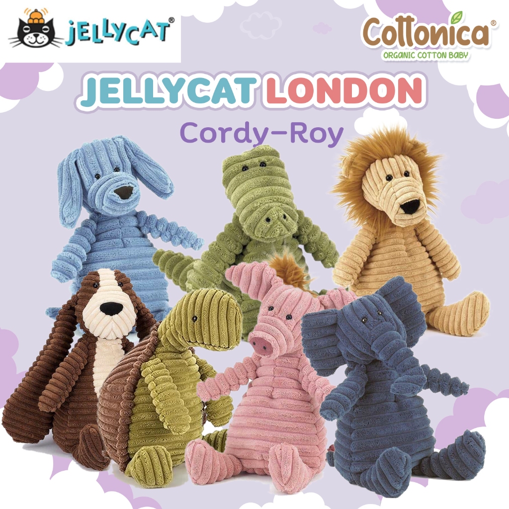 🐇ตุ๊กตา JELLYCAT® LONDON รุ่น Cordy Roy เจลลี่แคท มือสองคัดสภาพ 95% ของ ...