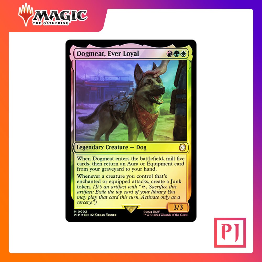 [MTG] Dogmeat, Ever Loyal - Fallout Commander [PIP] [MULTI] [MYTHIC ...
