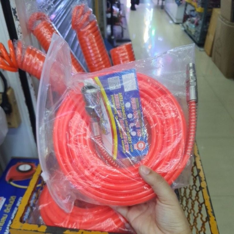 POP Motor Store สายลม 5x8 มม. ยาว 15 เมตร สายลมสำเร็จรูปพร้อมหัวต่อ ...