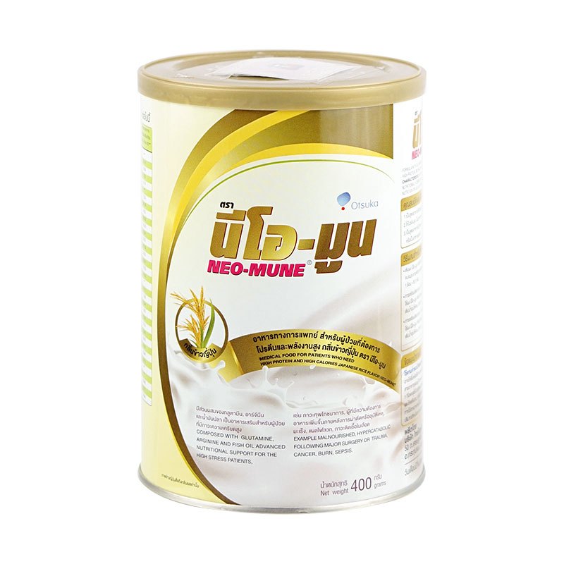 Neomune 400g กลิ่นข้าวญีปุ่น นีโอมูน 400 กรัม สำหรับผู้ป่วยที่ต้องการ ...