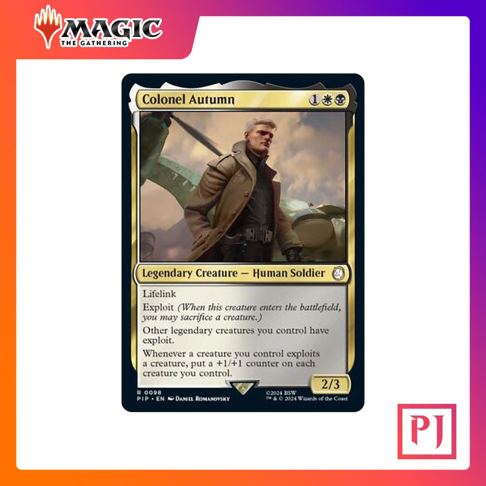 [MTG] Colonel Autumn - Fallout Commander [PIP] [MULTI] [RARE] [NORMAL ...