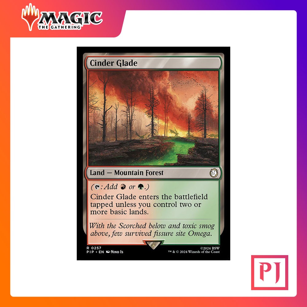[MTG] Cinder Glade - Fallout Commander [PIP] [LAND] [RARE] [NORMAL ...