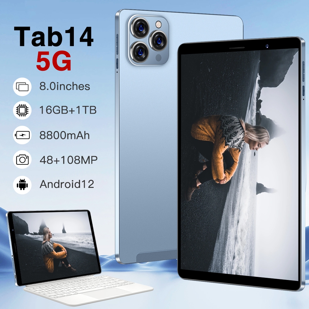 Tablet 5G Android แรม 16GB รอม 512GB แท็บเล็ต 10.1 นิ้ว Full HD Dual ...
