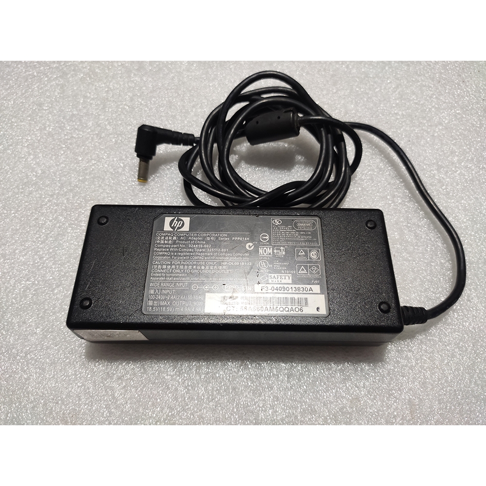 อะแดปเตอร์ hp 18.5V 4.9A 90W หัวขนาด5,5 x 2,5mm มือสองของแท้ | Shopee ...