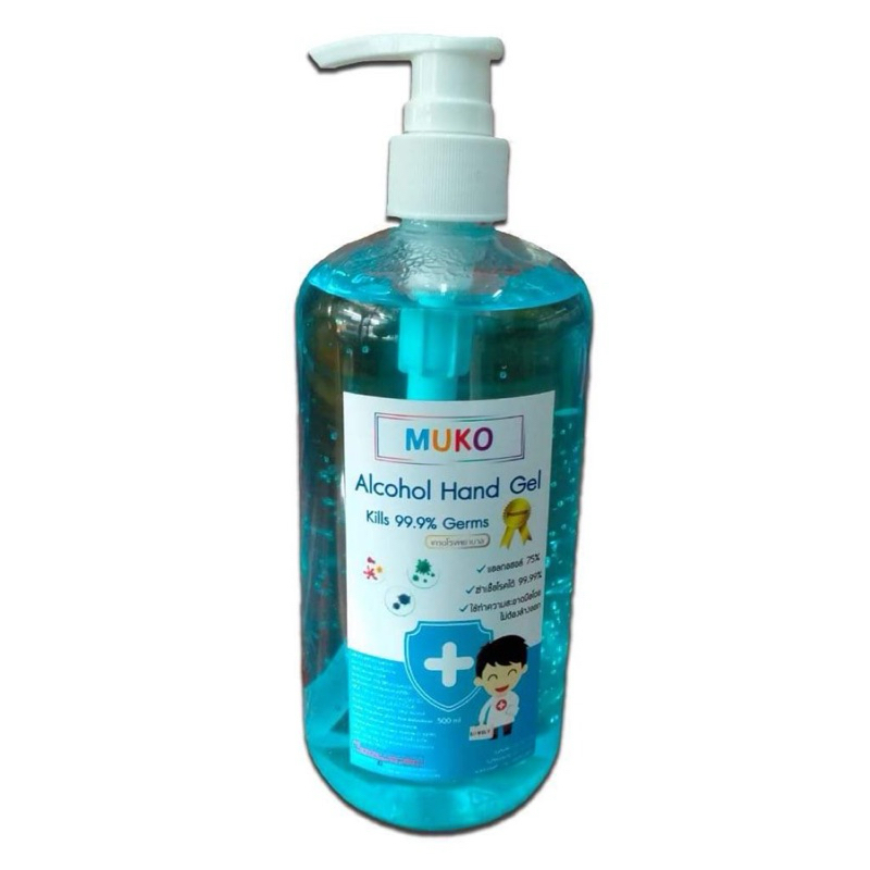 Muko แอลกอฮอล์ 75% ขนาด 500 ml. Alcohol Hand Gel | Shopee Thailand
