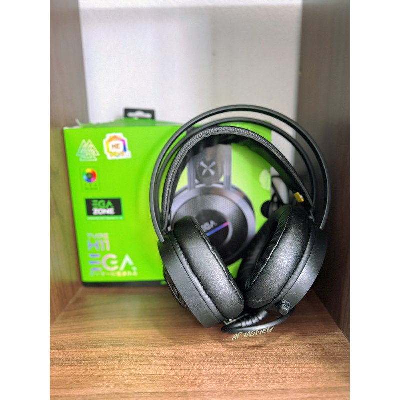 หูฟังเกมมิ่ง Gaming Headset ยี่ห้อ EGA TYPE H11 ไฟ RGB Lighting เชื่อม ...