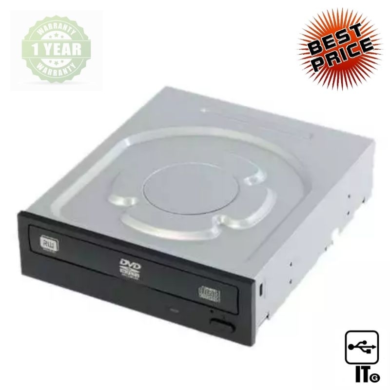 DVD RW SATA 24X LITE-ON (iHAS124) (B/P) ประกัน 1Y ดีวีดี อ่านเขียน ...