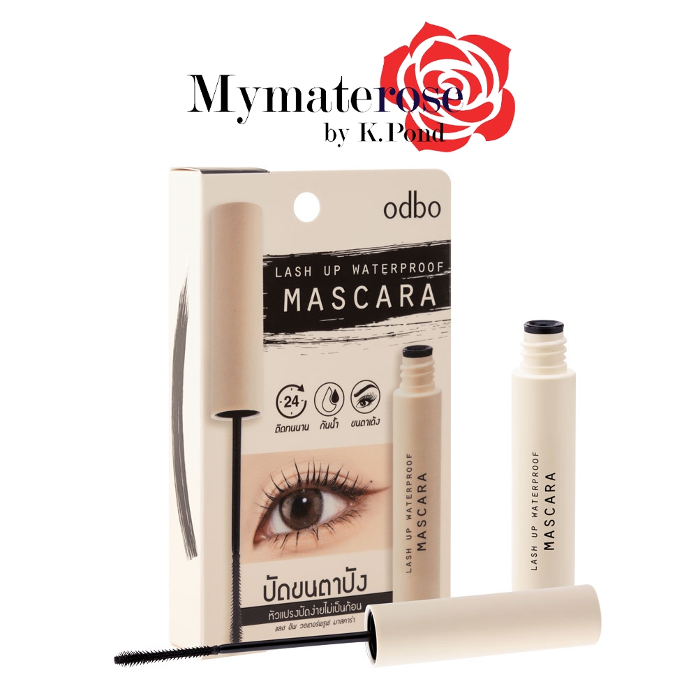 Odbo Lash Up Waterproof Mascara #OD9007 มาสคาร่า ปัดขนตา สลิม โอดีบีโอ | Shopee Thailand