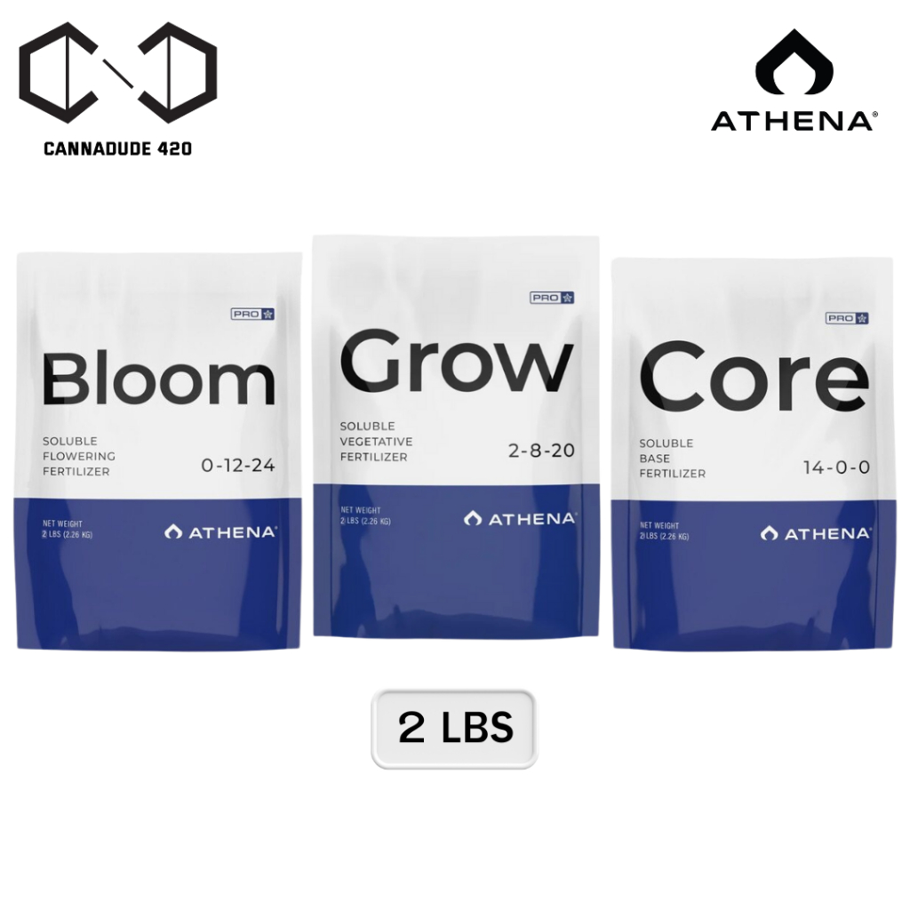 Athena Set Pro line (Grow-Core-Bloom) ขนาด 2 lbs สำหรับทำใบ ทำดอก และ ...