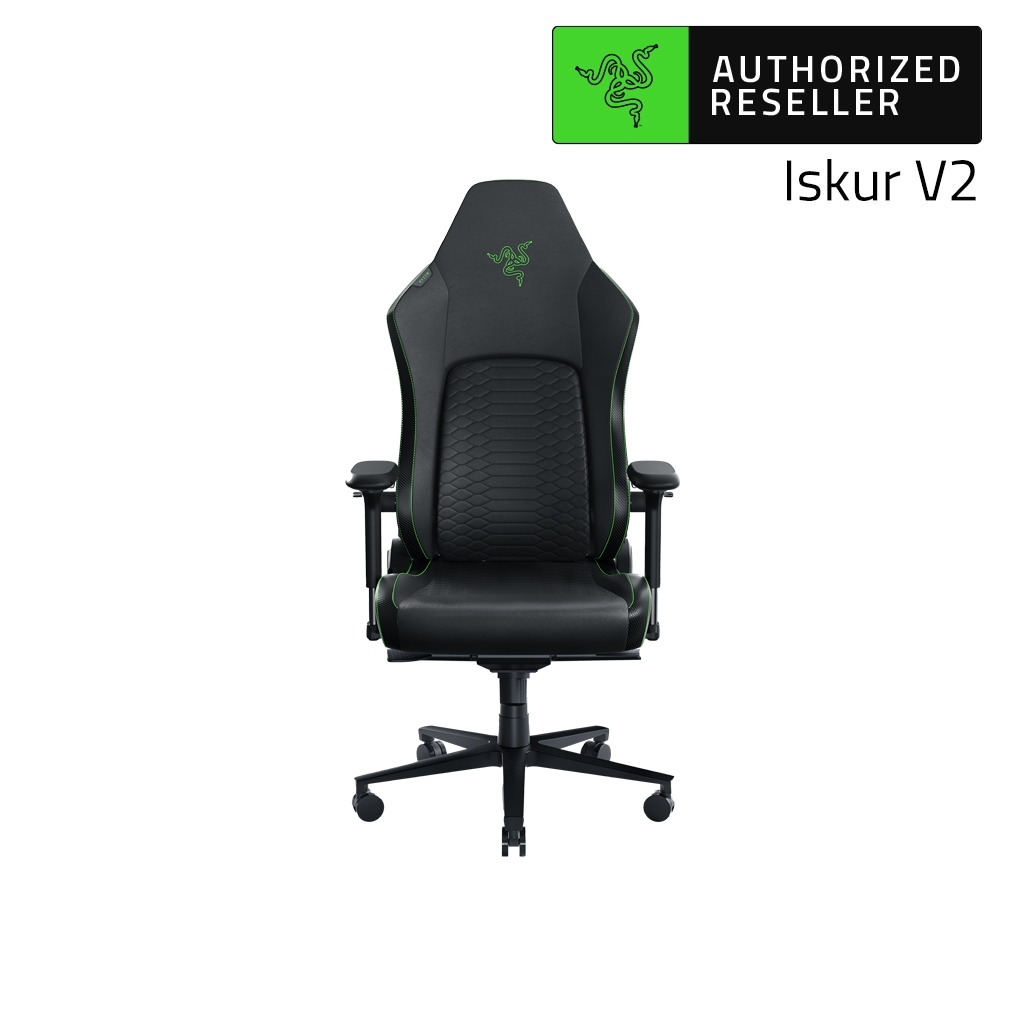 Razer Iskur V2 - Gaming Chair with Adaptive Lumbar Support (เก้าอี้เกม ...