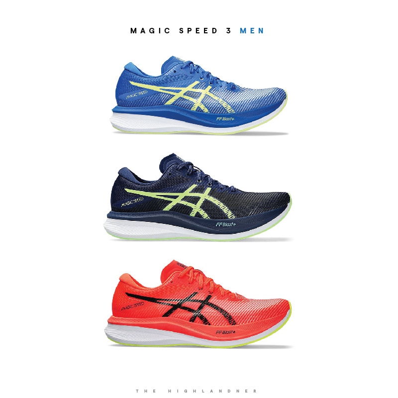 ASICS MAGIC SPEED 3 MEN | รองเท้าวิ่งผู้ชาย | Shopee Thailand