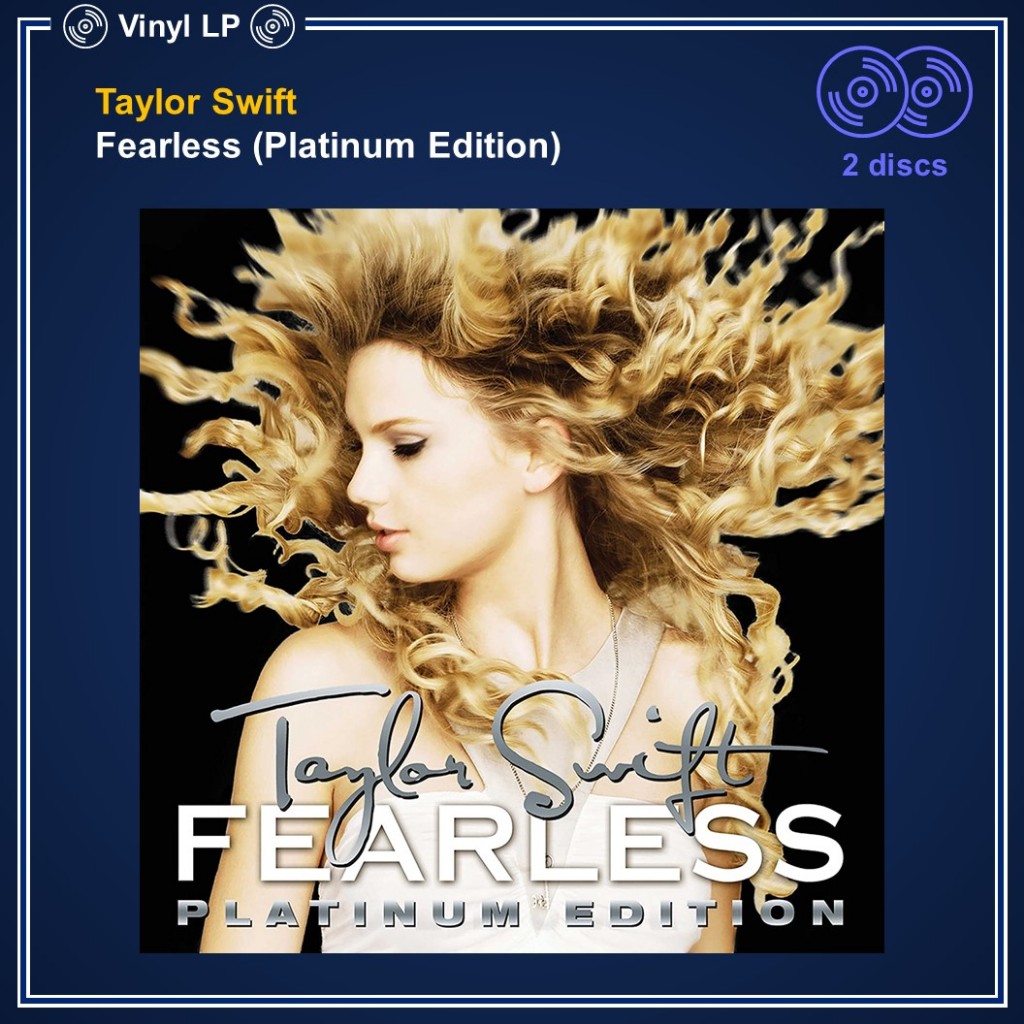 [แผ่นเสียง Vinyl LP] Taylor Swift - Fearless (Platinum Edition) [ใหม่ ...