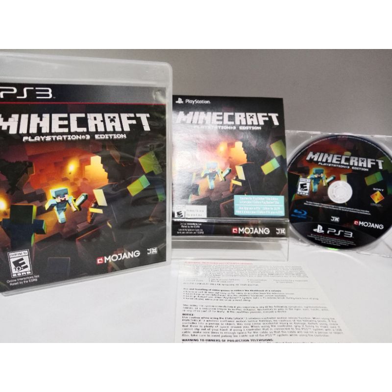 แผ่นเกมส์ Ps3 - Minecraft : Playstation 3 Edition (Playstation 3 ...