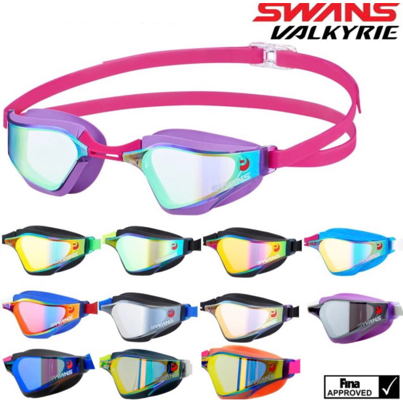 แว่นตาว่ายน้ำ SWANS VALKYRIE | Shopee Thailand