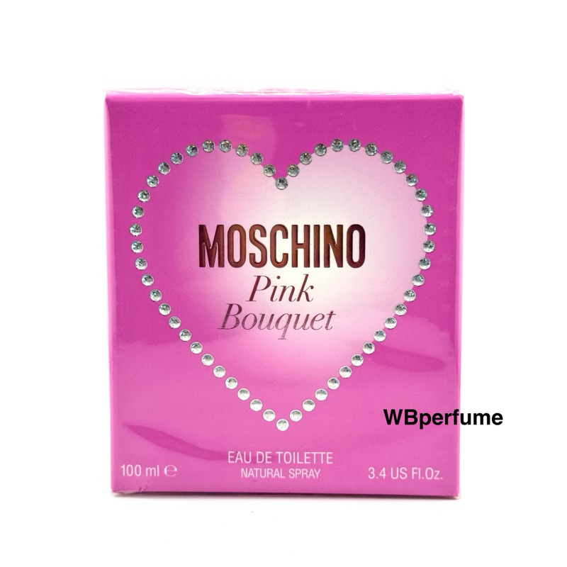 น้ำหอม แท้100% Moschino Pink Bouquet EDT 100ml | Shopee Thailand