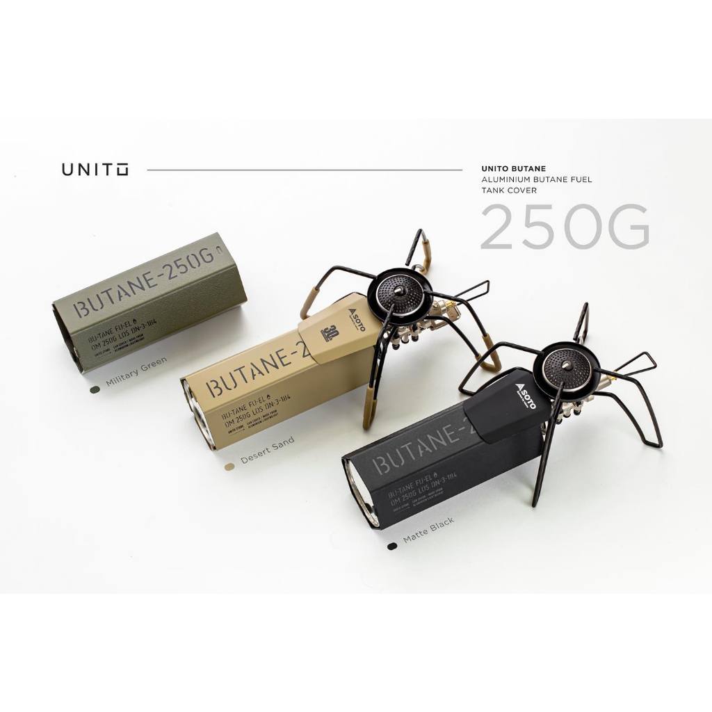 unito butane gas cover-250g เคสแก๊สกระป๋องยาว | Shopee Thailand