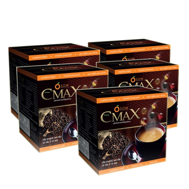 เอสโอเอ็ม SOM กาแฟ CMAX ซีแมคซ์ | Shopee Thailand