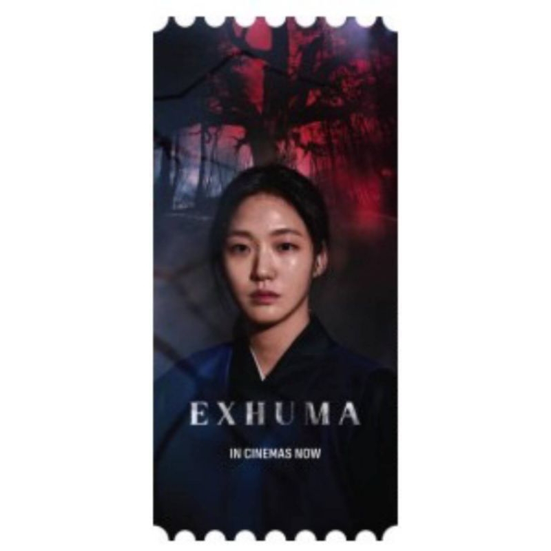 ตั๋ววิบวับ ตั๋วสะสม Exhuma ขุดมันขึ้นมาจากหลุม Collectible Ticket Pamyo ลิขสิทธิ์แท้จาก SF ...
