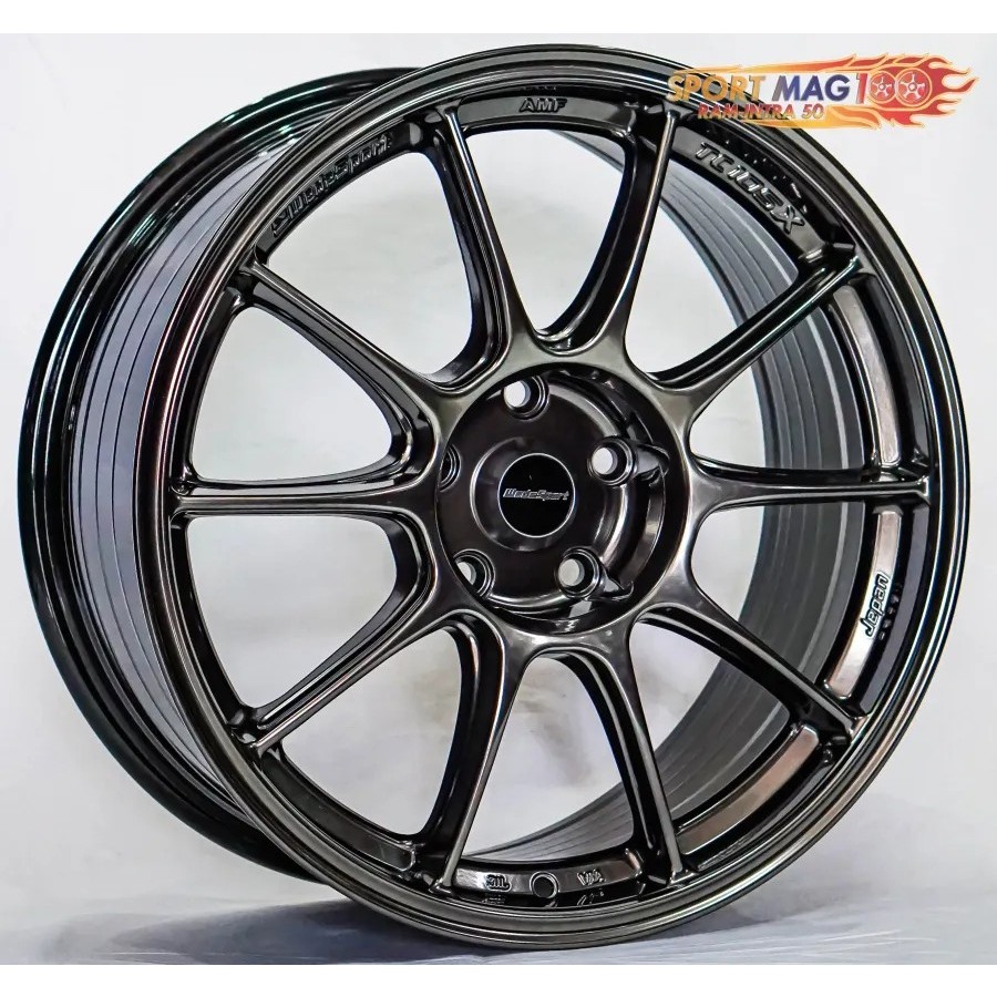 ล้อแม็กใหม่ TC105X 5รู114/112 ET35 ไฮเปอร์แบล็ค 8.5-18นิ้ว | Shopee ...