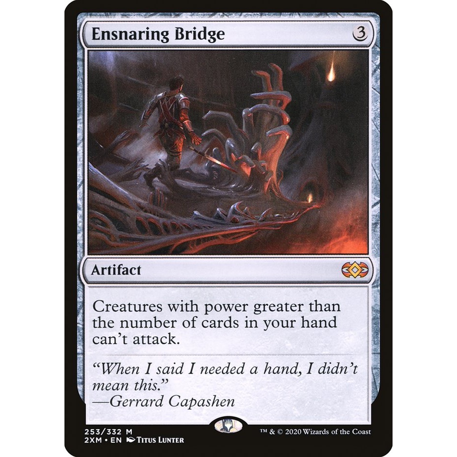 Ensnaring Bridge การ์ด Magic The Gathering (MTG) ของแท้ | Shopee Thailand