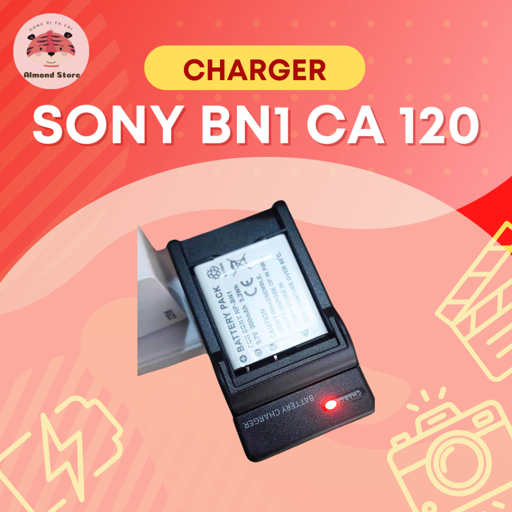[ประกันแท่นชาร์จ 1 ปี, ส่งไว] SKU 1000 แท่นชาร์จแบต Sony รหัส NP-BN/BN1 และ Casio รหัส NP-120 ...