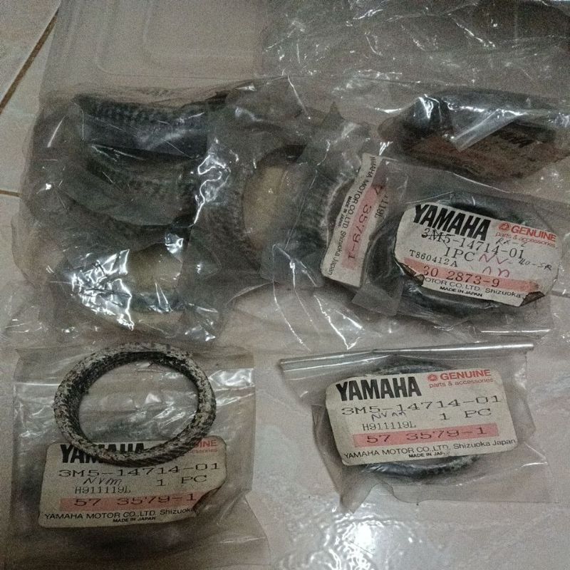 ประเก็นกลางท่อ(ประเก็นท่อกลาง) Yamaha Rxs,Rxkแท้รหัส3M5-14714-01 ...