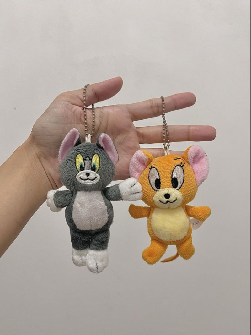 พวงกุญแจ แมว หนู ทอมแอนด์เจอรี่ (Tam and Jerry) | Shopee Thailand