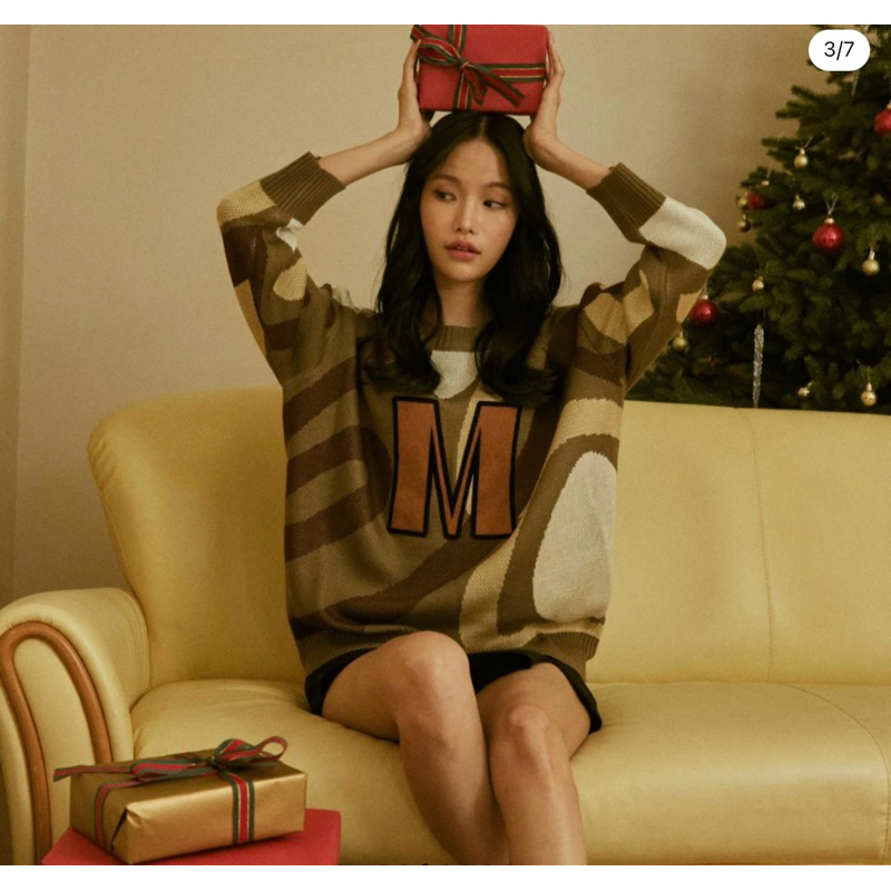 ส่งต่อ CALLED_P Ribbon Sweater | Shopee Thailand