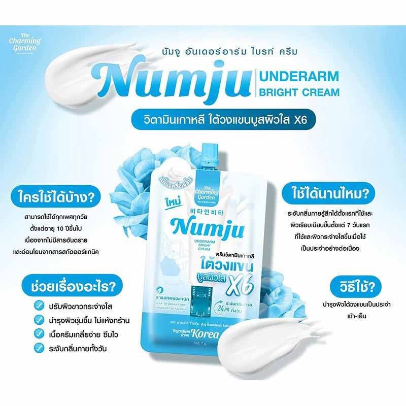 [แท้ 100%] Numju ครีมทาผิว/ครีมใต้วงแขน นัมจู ปรับผิวใส ผิวชุ่มชื้น | Shopee Thailand