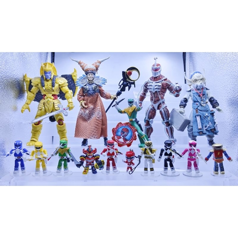 Power Rangers Zyuranger minimates action figureพาวเวอร์เรนเจอร์ จูเรนเจ ...